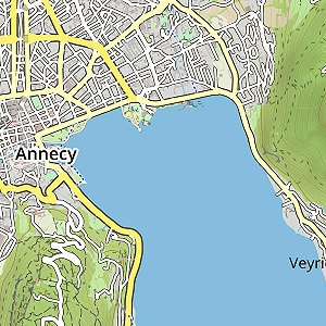 Die Stadt Annecy - Lac d'Annecy - Reiseführer - See von Annecy